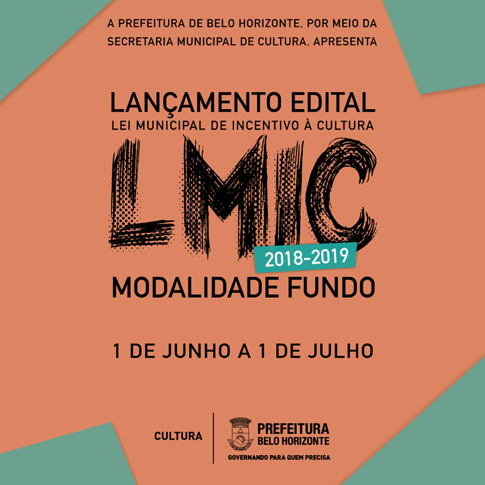 Edital Da Lei Municipal De Incentivo à Cultura Modalidade Fundo