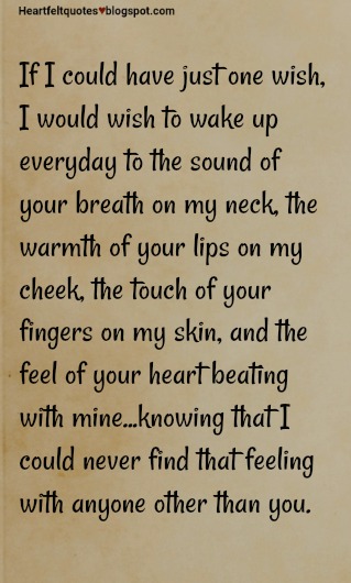 Romantic Love Quotes and Love Messages for him or for her. | Heartfelt ...