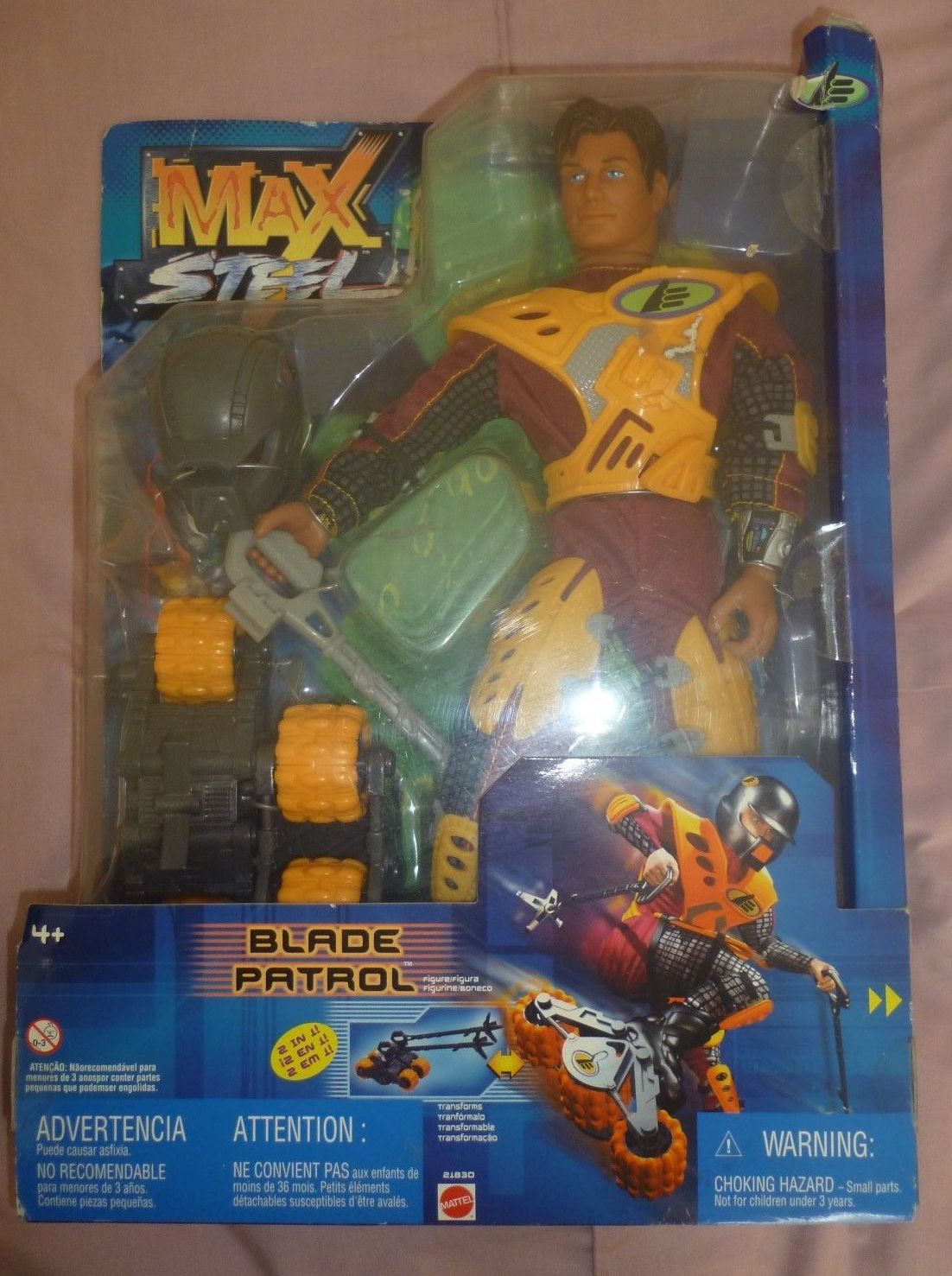 Max Steel Fanáticos: Línea Max Steel 1999-2000 Completa
