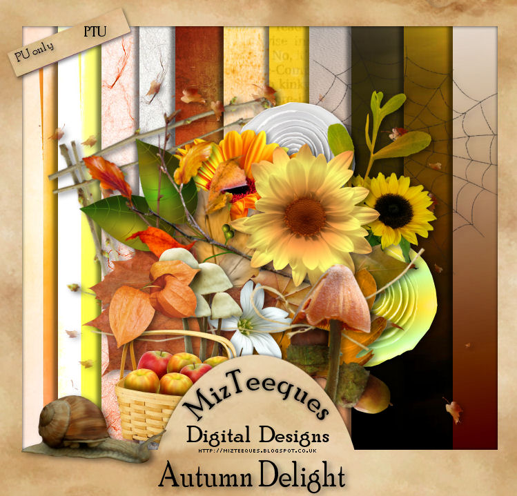Cathy's Clusters: Autumn Delight Cluster Frame