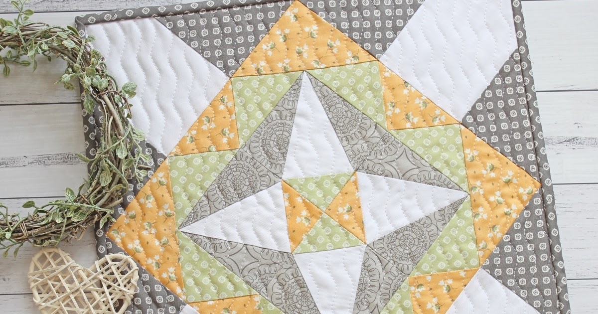 Gemma Mini Quilt PDF Pattern - Threadbare Creations