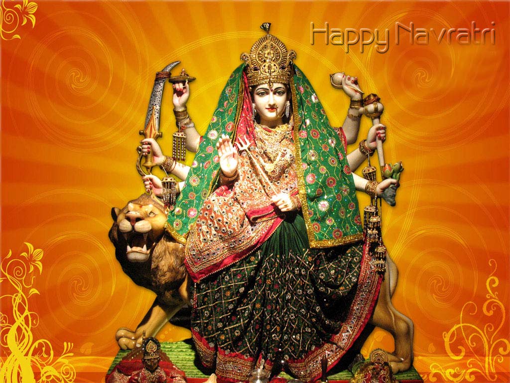 Happy Navratri HD Wallpapers - Duul Wallpaper