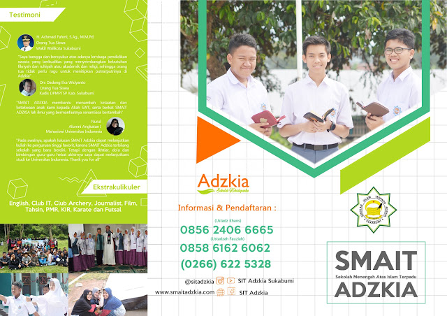 Informasi SMA Islam Terpadu Adzkia Sukabumi - CUMI KRITING
