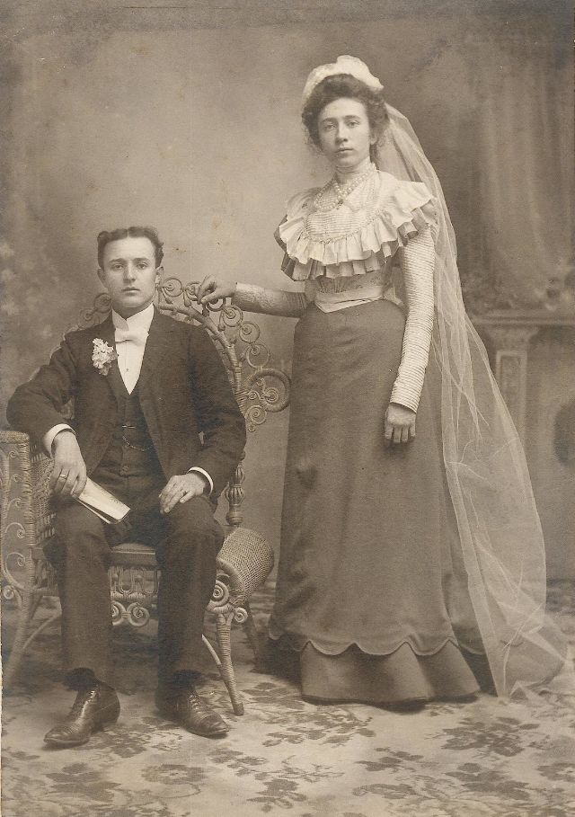 40 Beautiful Photos of Victorian Couples on Their Wedding Days ...