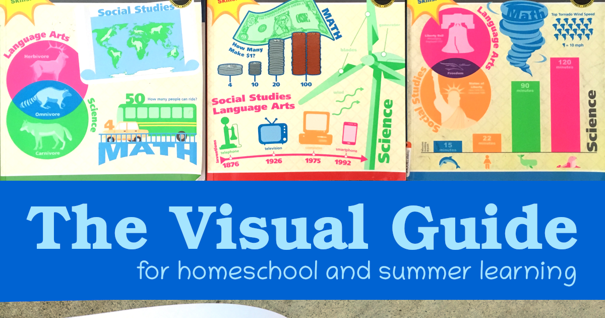 Imaginative Homeschool: Why I Love Visual Guide Workbooks