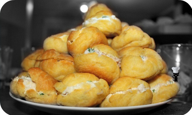 Scarolles & Co: Choux fourrés façon pain surprise