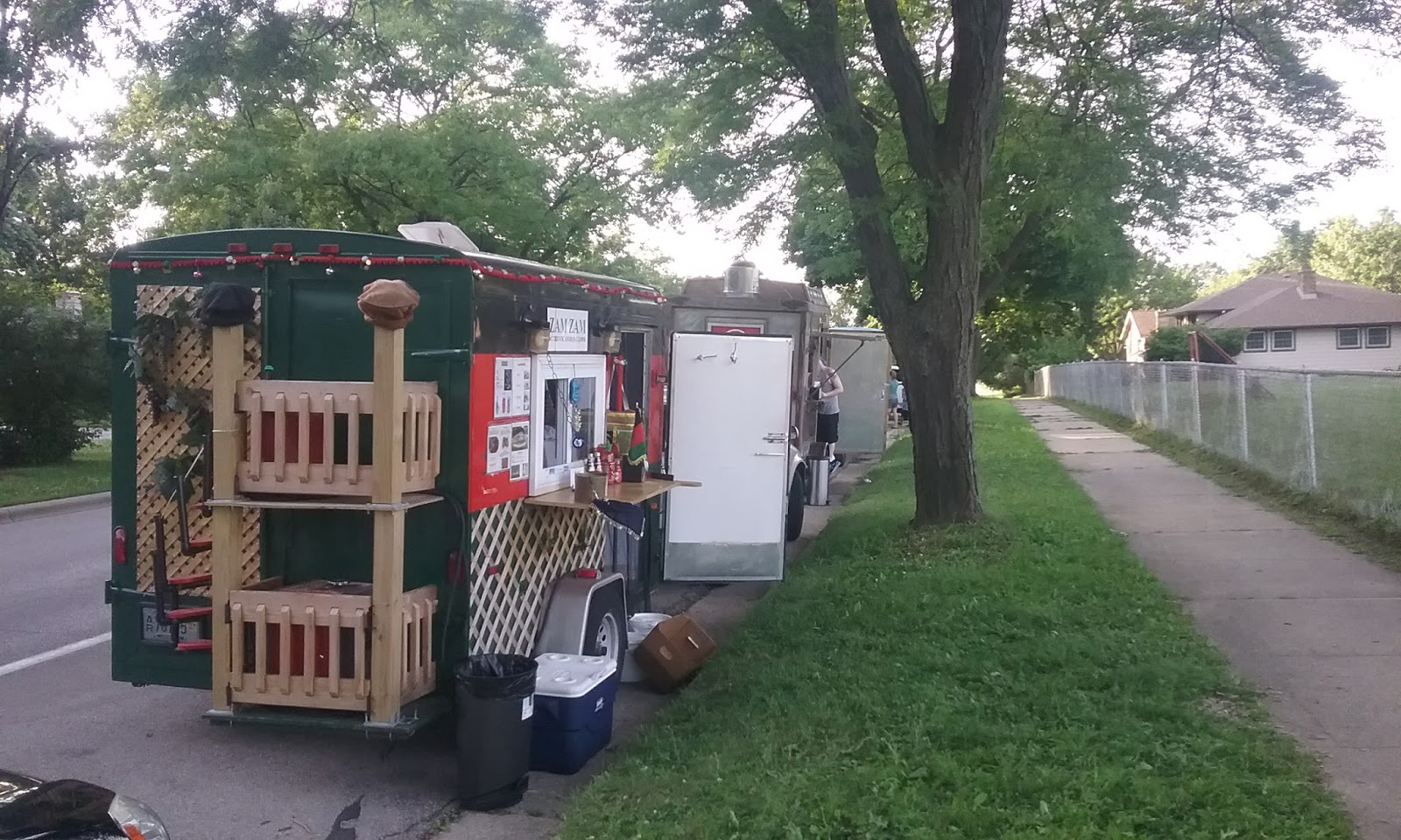 Chuck Ditzler: Madison Food Carts--Avocado Spring Rolls