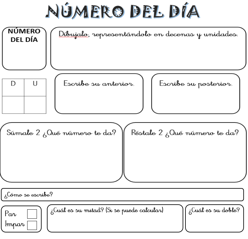 EL BLOG DE PRIMERO: Número del día