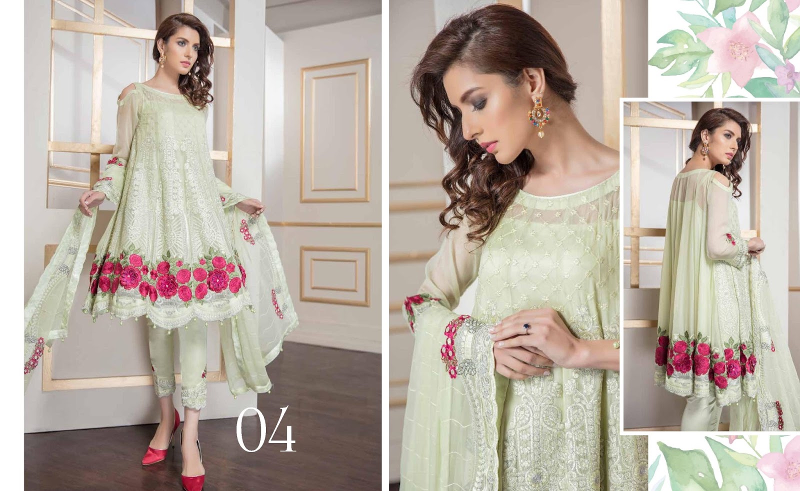 Pakistani Suits Wholesaler Delhi India: Ready Eshaal Embroidered ...