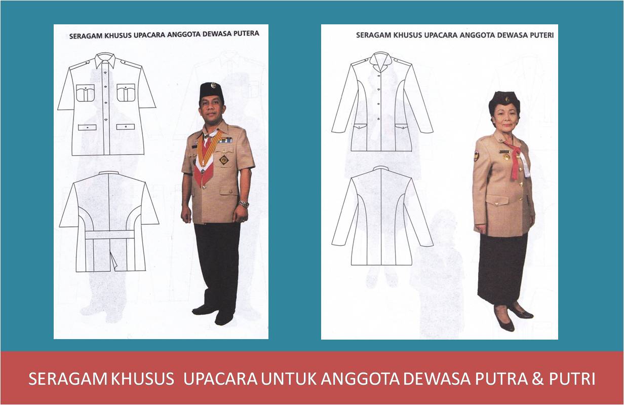 Ensiklopedia Pramuk: Seragam Khusus Upacara untuk Anggota Dewasa Putra ...