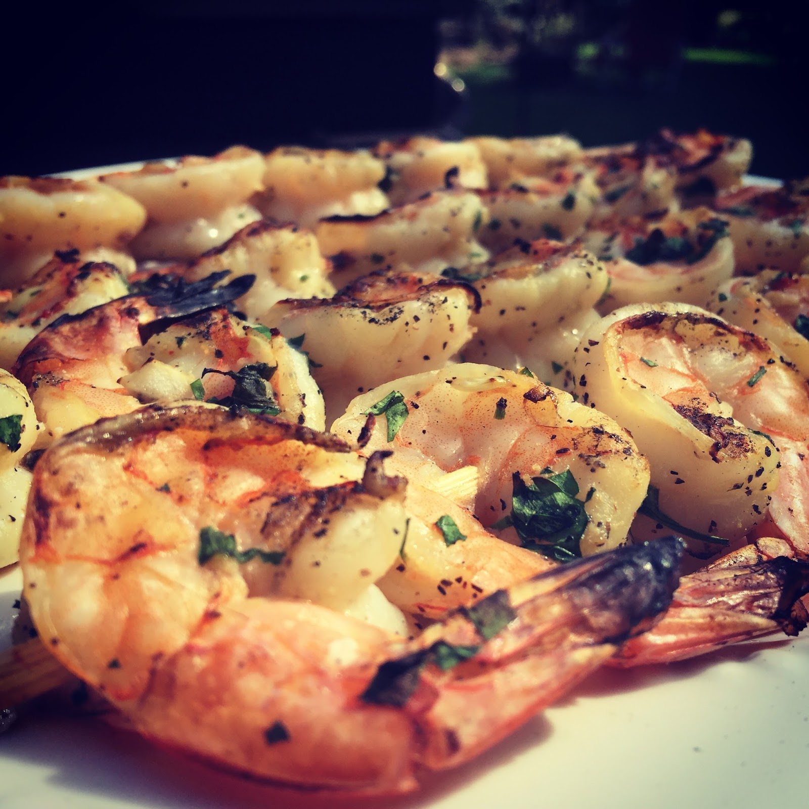 Barefoot Contessa's Grilled Herb Shrimp