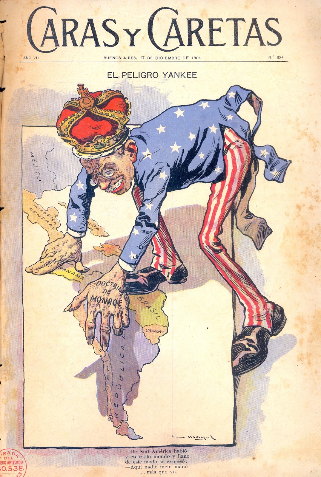 Quantulumcumque: Caricatura Imperialismo yanki