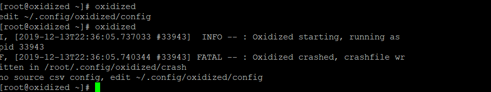 Oxidized - Cài đặt server backup configuration network tập trung với ...