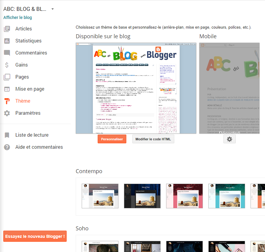 ABC: BLOG & BLOGGER: NOUVEAU BLOGGER 2020