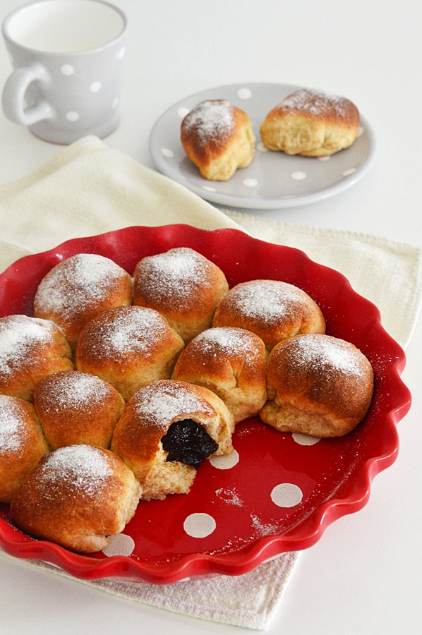 Házi szilvalekváros "labdacsok"