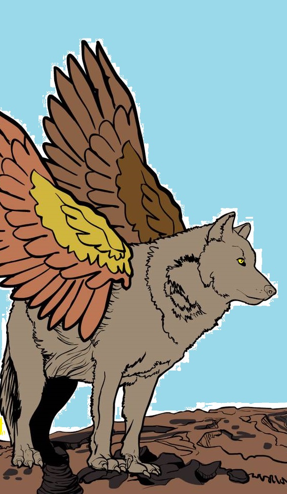 ¿BAILAMOS CON LOBOS?: ARALEZ ; DIOS PERRO ALADO MITOLOGIA ARMENIA