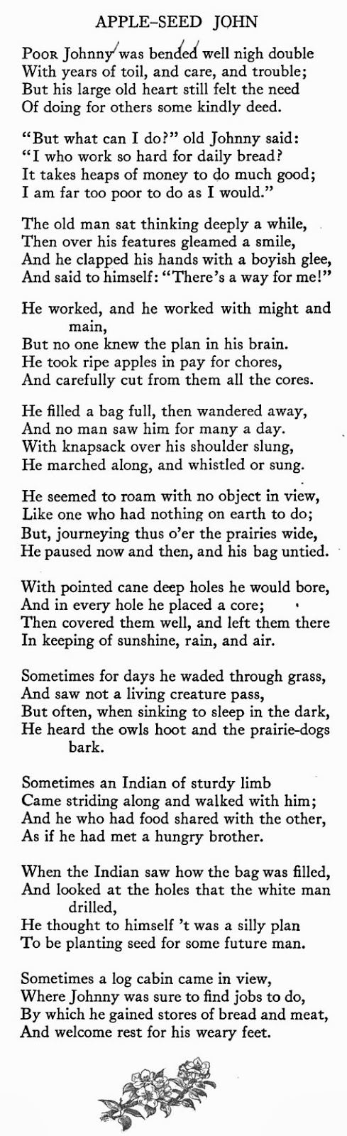 Johnny Appleseed Poem