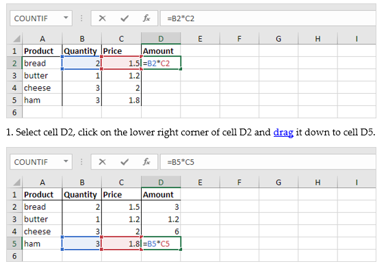 Cell & Cell Reference and cell Referencing (Addressing)