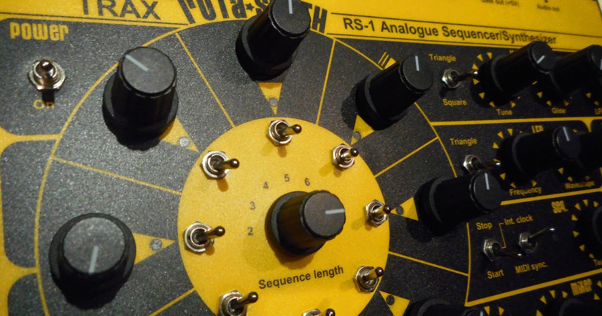 MATRIXSYNTH: TRAX ROTA synth and sequencer
