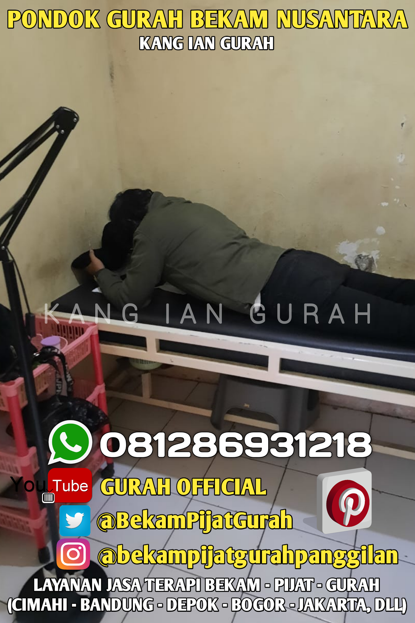 Gallery Kegiatan Proses Terapi Bekam Gurah dan Pijat