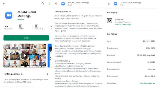 Cara Download Aplikasi Zoom Meeting Buat Belajar Online di Handphone ...