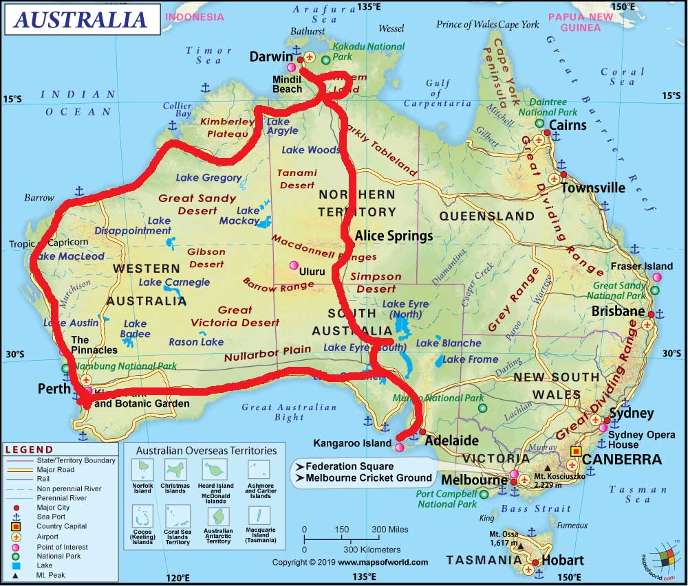 Life Images by Jill: Half lap of Australia