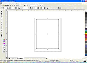 How to create a Border in CorelDraw!? | Mobile Computer Tips
