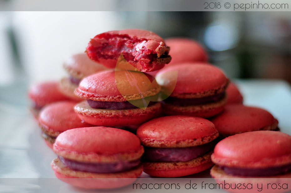 i-Recetas: Macarons rosa y frambuesa