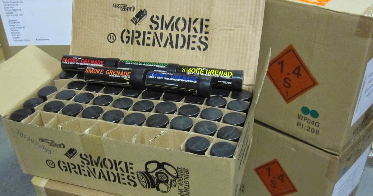 The Halifax Army Navy Store: SMOKE GRENADES