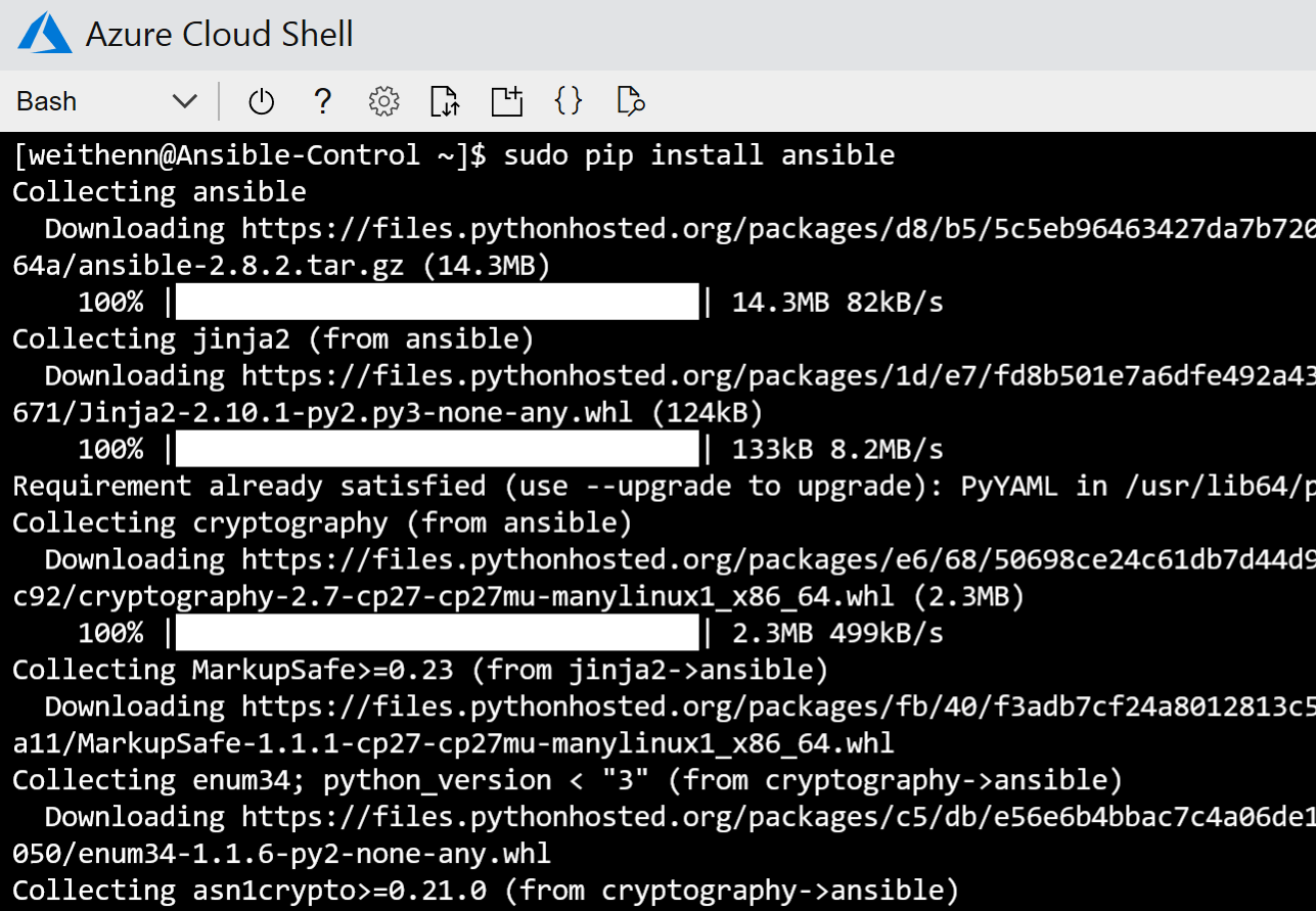 Ansible Journey (02-1) - 手動在 Azure CentOS VM 中安裝 Ansible ~ 不自量力 の Weithenn