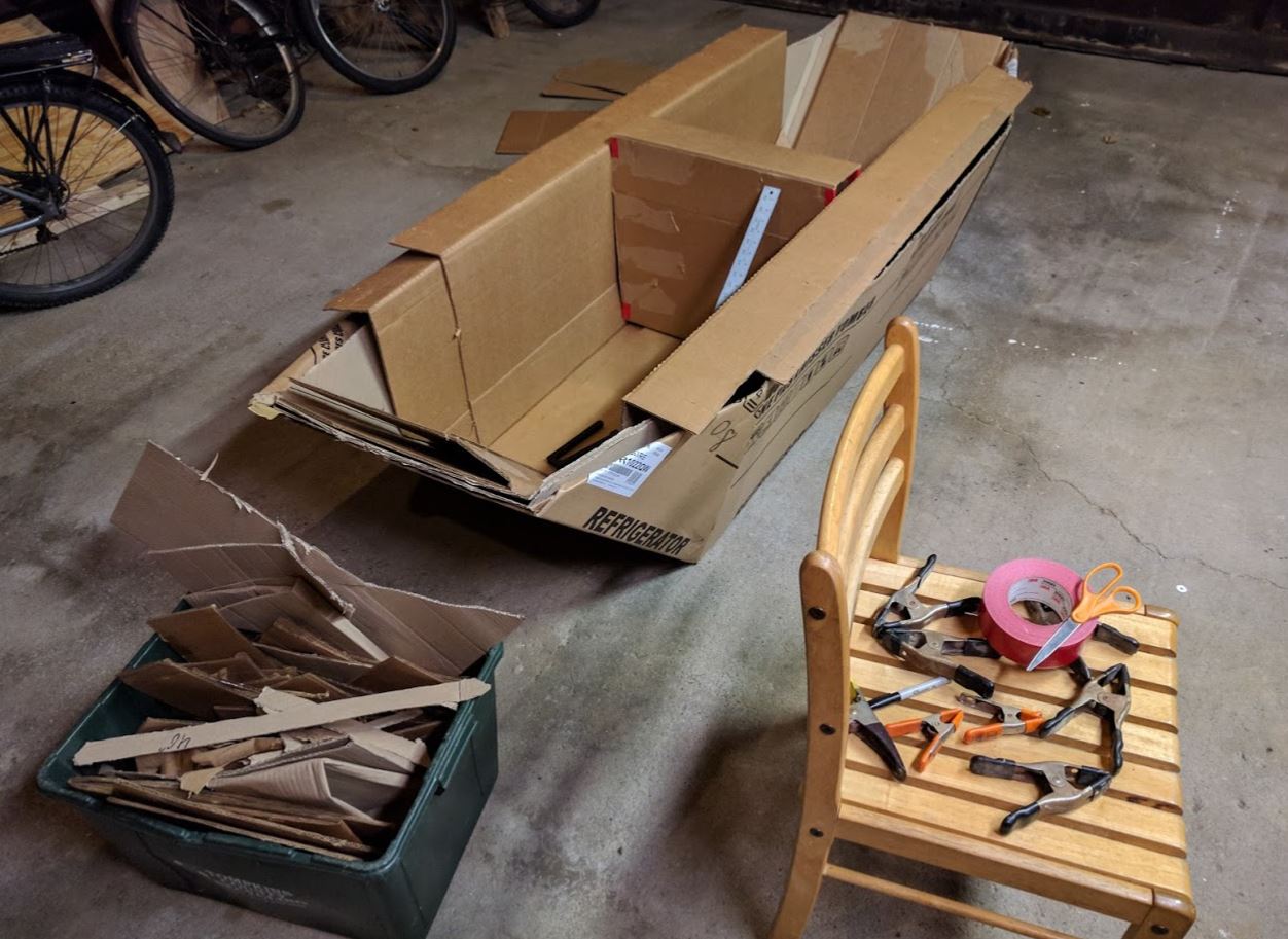 Cardboard Boat Design