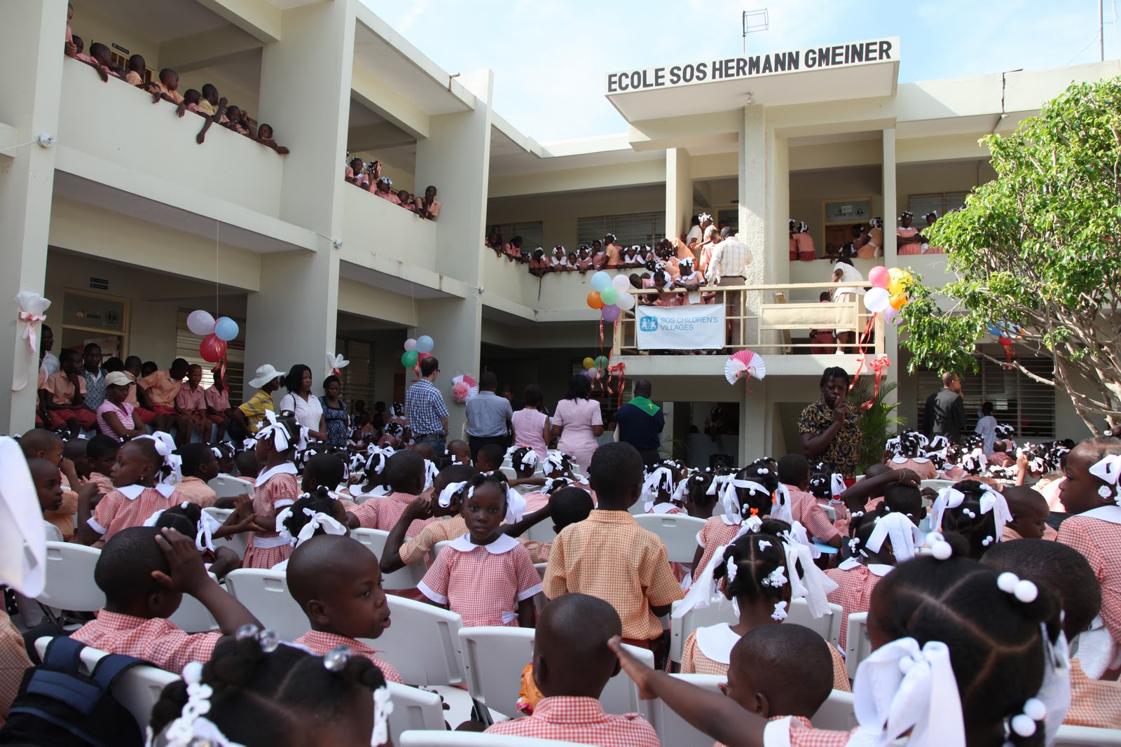 Haiti Earthquake Updates: Loud and new: SOS Schools open their doors again