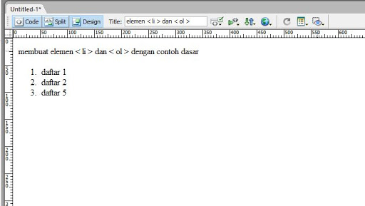 pengertian elemen DAN source code pada html