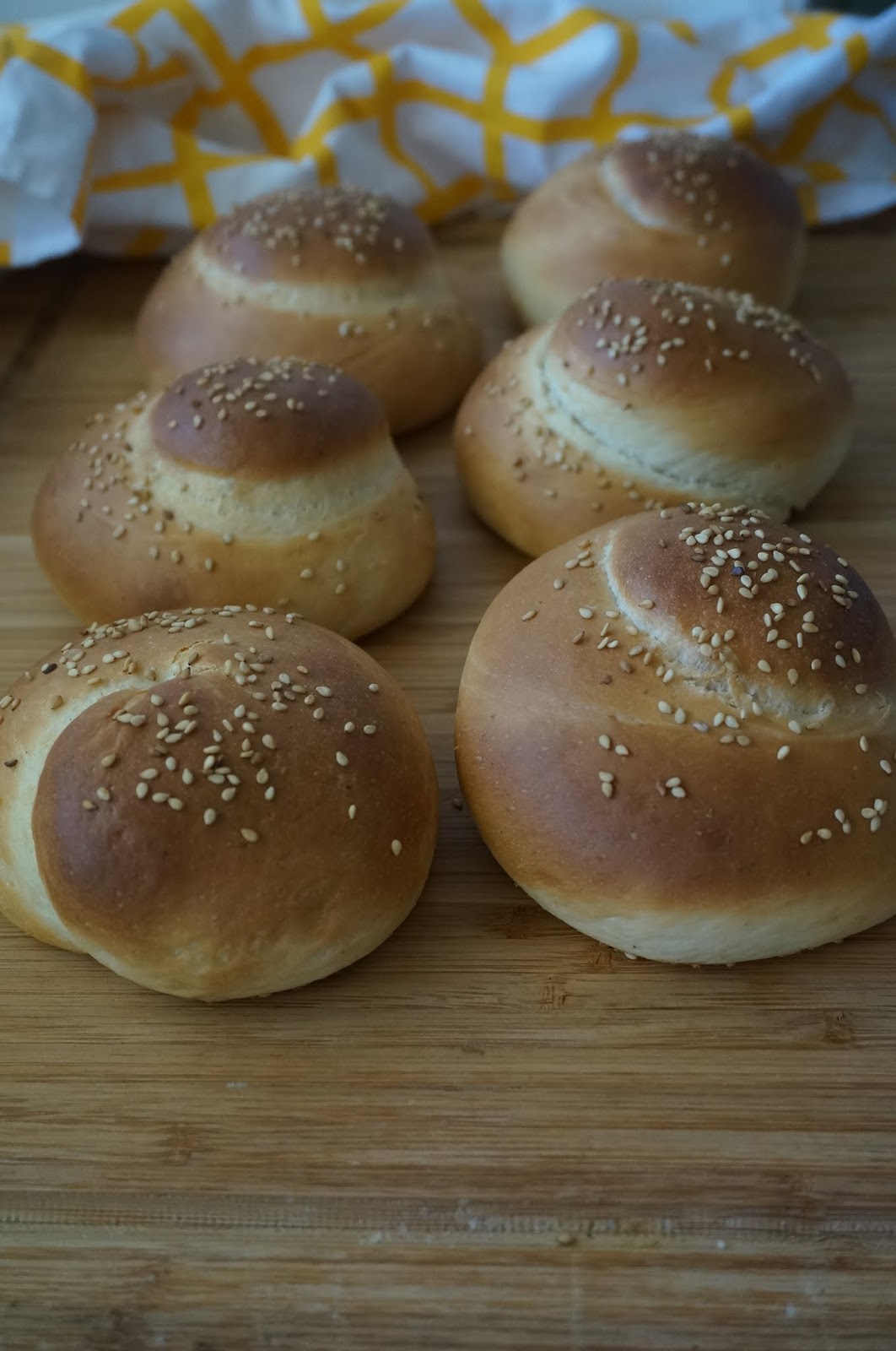 Pan cemita ~ Pasteles de colores