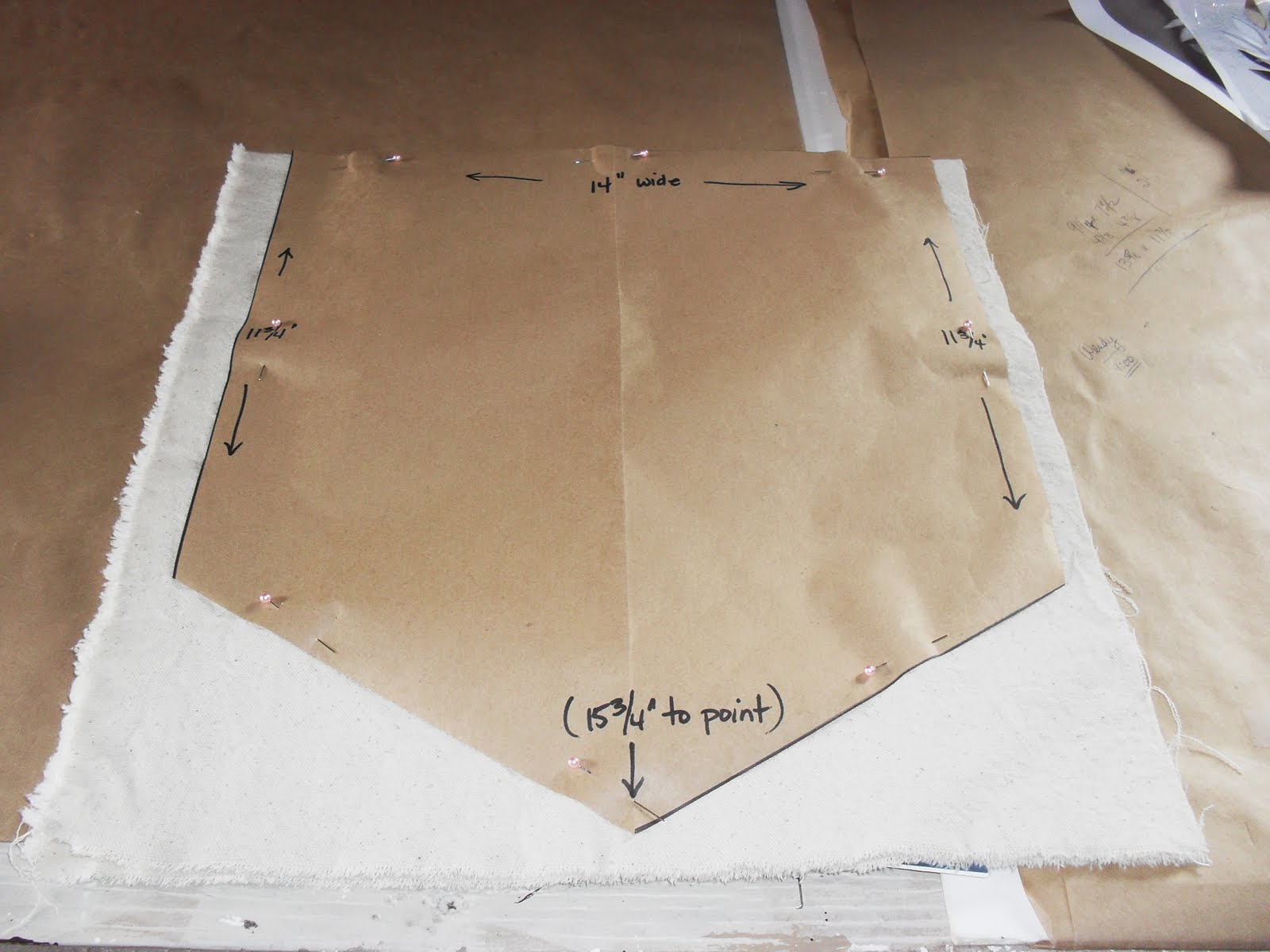 Home Frosting: Burlap & Canvas Monogrammed Banner