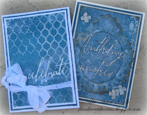 Country View Crafts' Projects: Paper Artsy Chalk Paint backgrounds