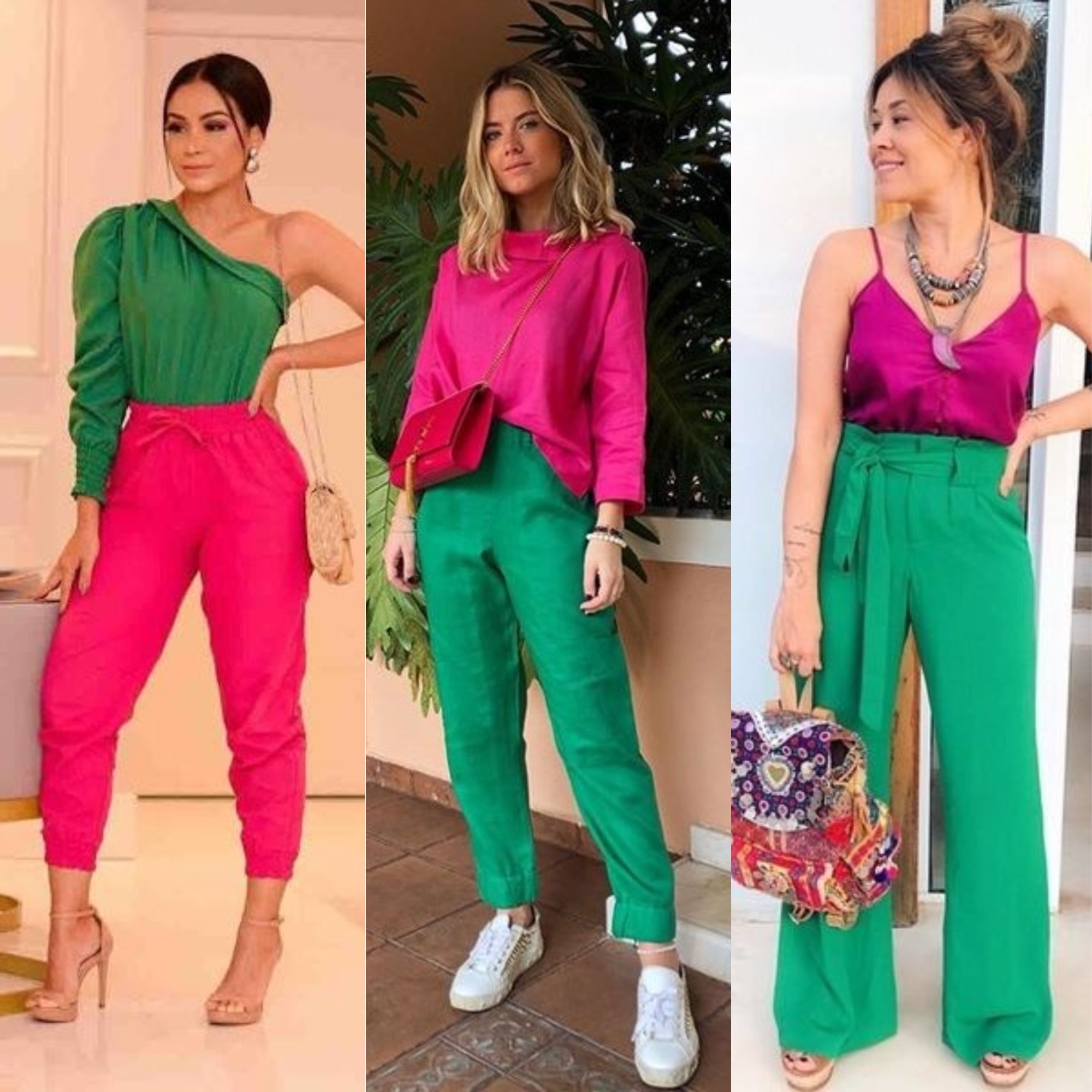 Dicas de Combinações de Looks com a cor Rosa - A Chata de Batom | Moda ...