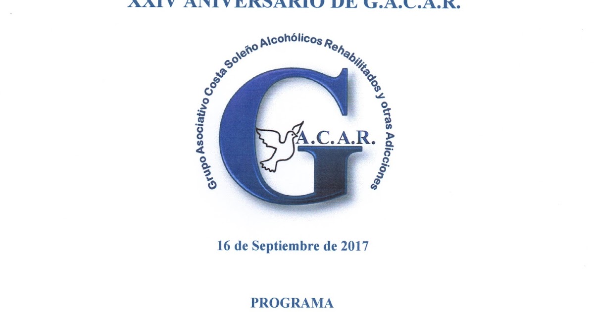 ANIVERSARIO GACAR