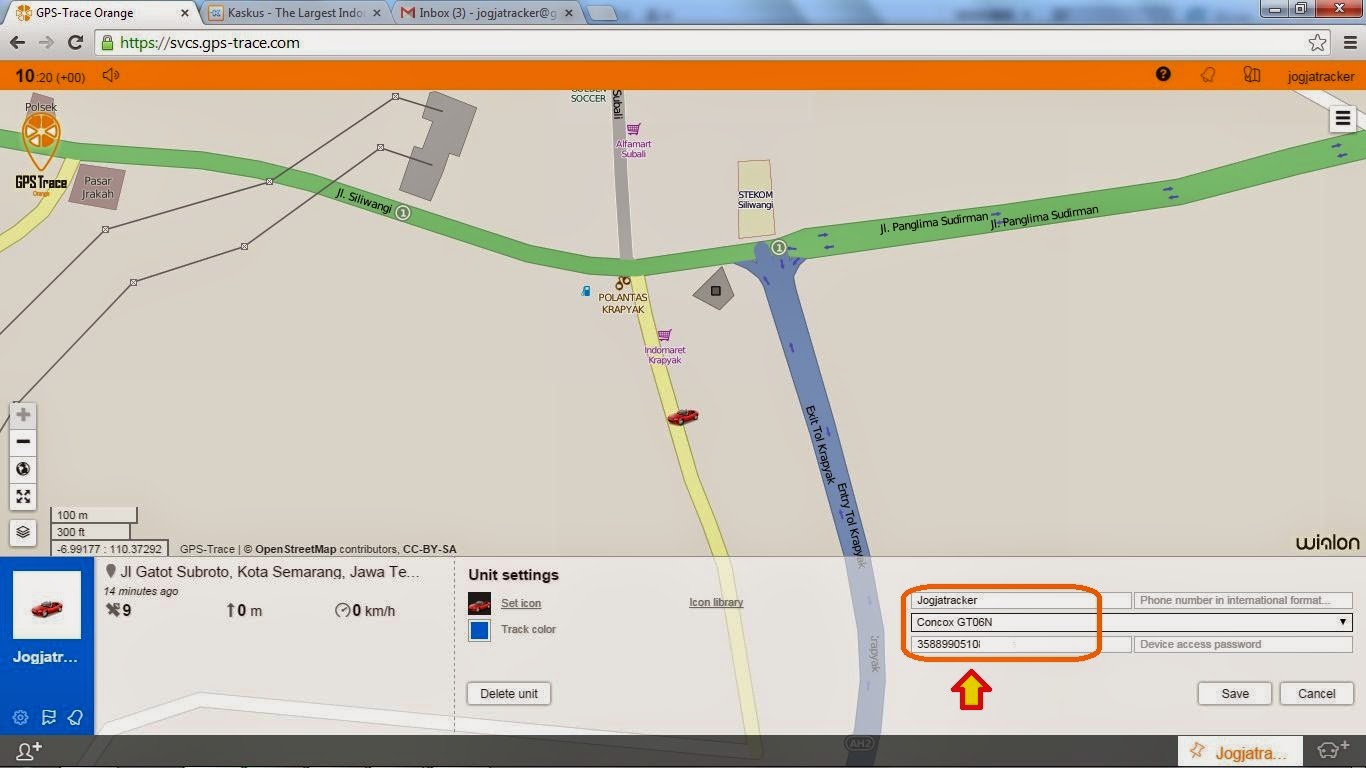 GPS Tracker Tutorial Using GPS-Trace Web Server