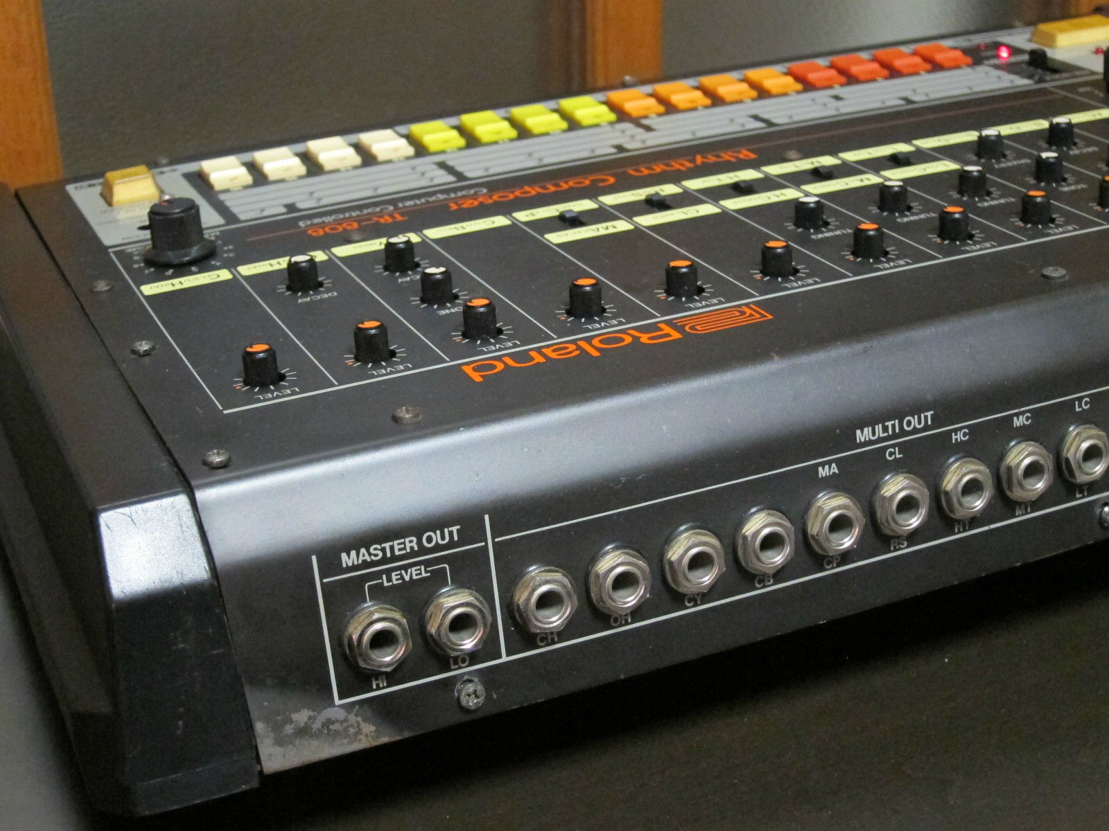 MATRIXSYNTH: Roland TR-808 Vintage Analog Drum Machine SN 031199