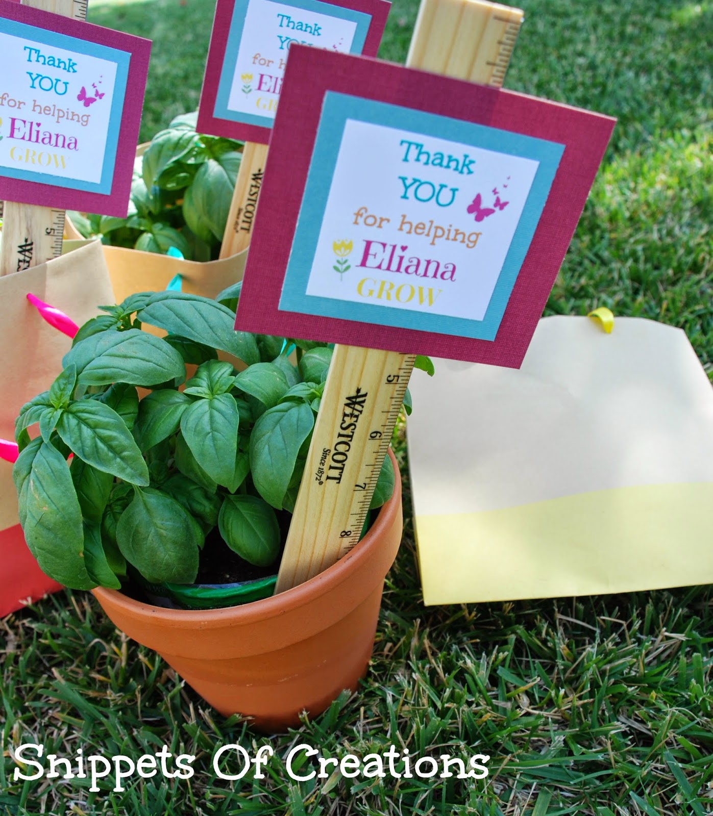 Snippets Of Creations: Simple Teacher Appreciation Gift