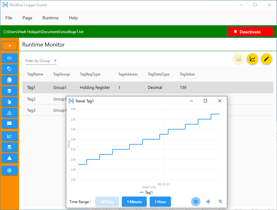 Modbus Logger Expert - HadiSCADA