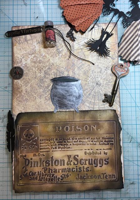 Two Crones Sharing Recipes - Paper Glitter Glue