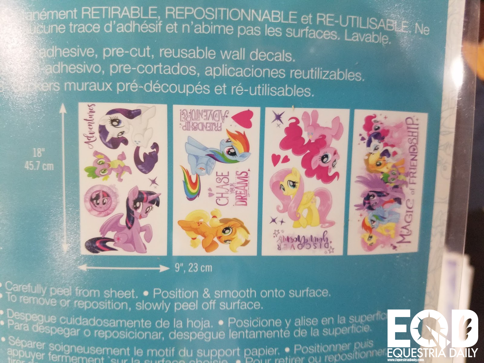 Equestria Daily - MLP Stuff!: Toy Fair 2017: New Pony Movie Style Wall ...