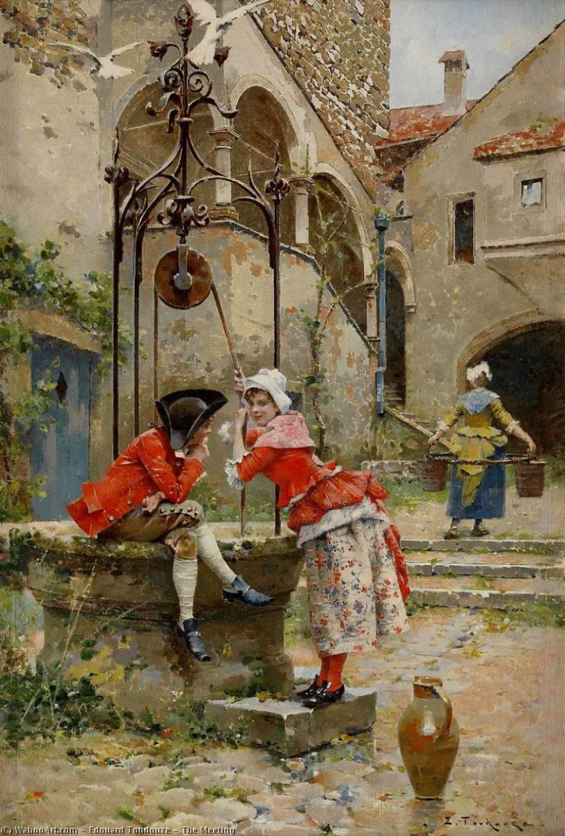 Edouard Toudouze (1848-1907) Genre painter | Tutt'Art@ | Pittura ...