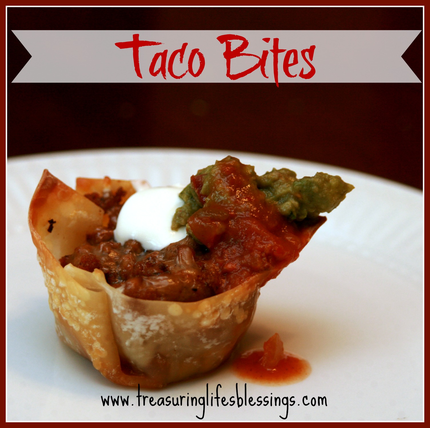 Taco Bites - Treasuring Life's Blessings