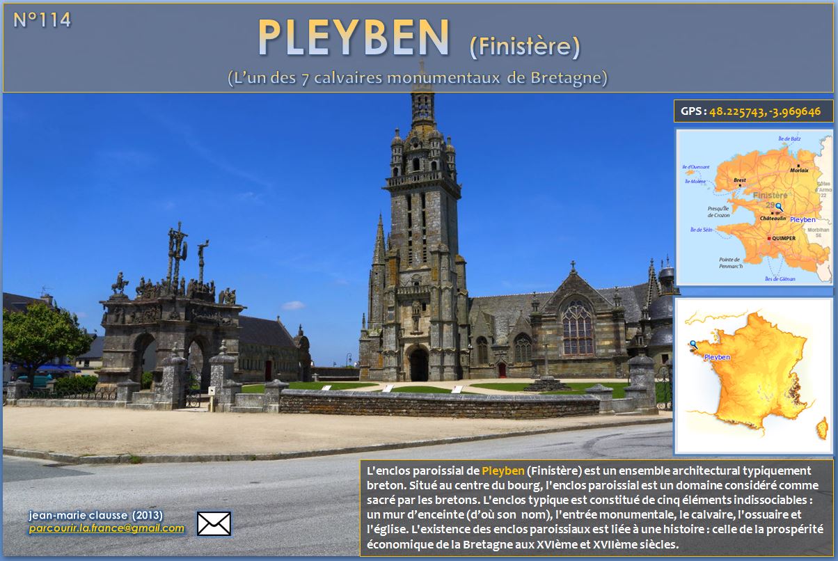 Parcourir la France: 114 - PLEYBEN. (Finistère. -29)