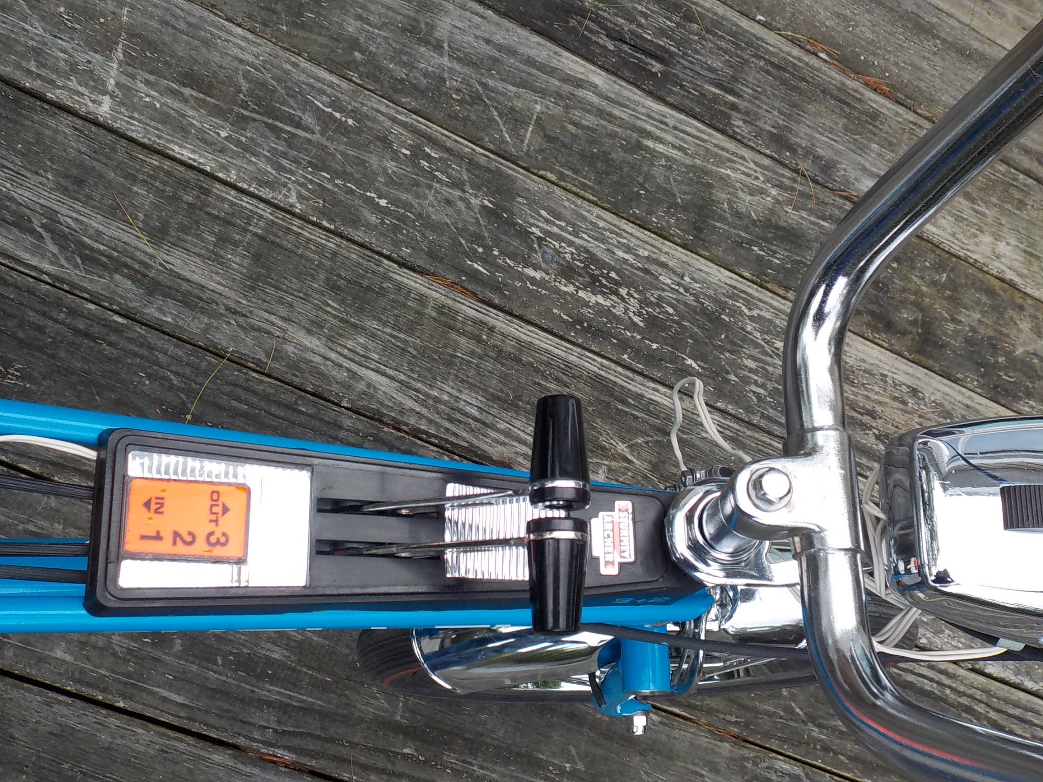 the raleigh chopper blog steve: 1971 MK1 3+2 CHOPPER HORIZON BLUE