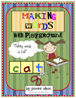 Sassy in Second: Making Words/Mystery Word Freebie!
