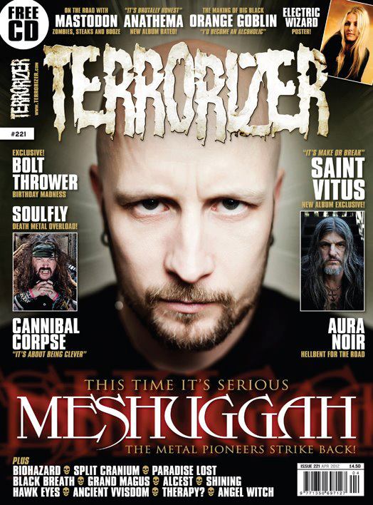 Horns Up Rocks: Check Out MESHUGGAH'S Jens Kidman On The Cover Of ...